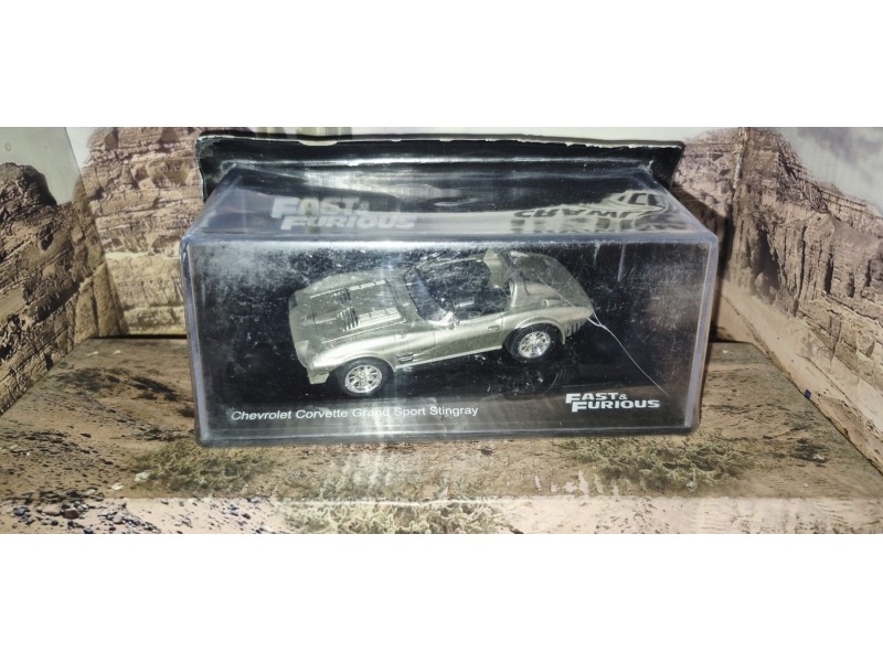 DeAgostini Fast & Furious Chevrolet Corvette Stingray