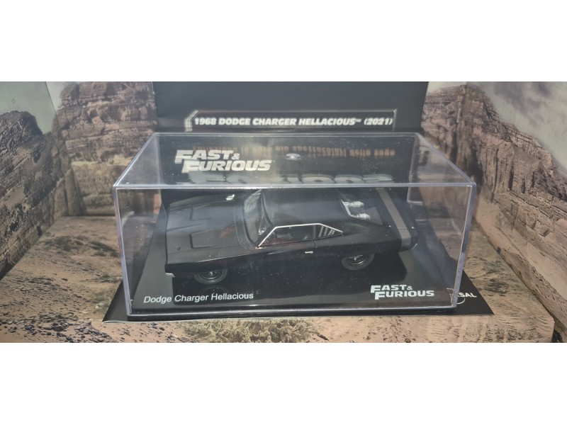 DeAgostini Fast & Furious Dodge Charger Hellacious 1:43
