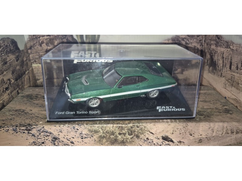 DeAgostini Fast & Furious Ford Gran Torino Sport 1:43