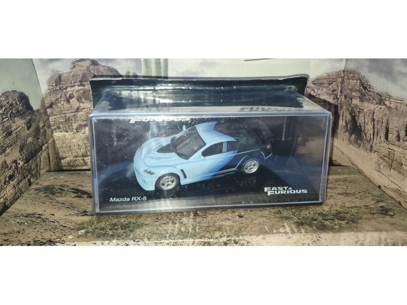DeAgostini Fast & Furious Local Mazda RX-8 1:43
