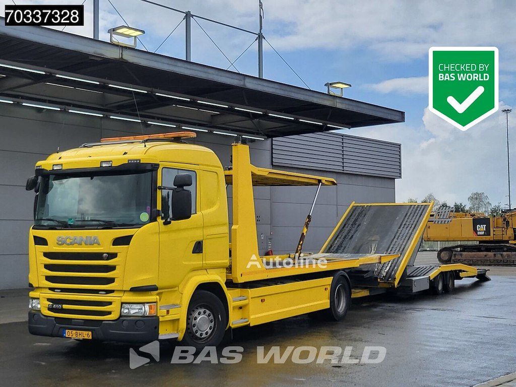 Scania G410 4X2 NL-Combi GS Meppel Abscheppwagen Recovery vehicle Winch šlep auto