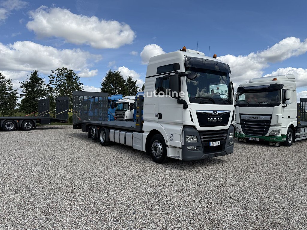 MAN TGX 26.400 steering axle šlep auto