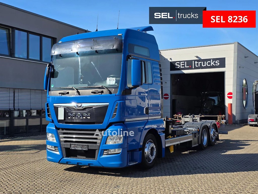 MAN TGX 24.460 6x2-2 LL-U vozilo za prevoz kontejnera