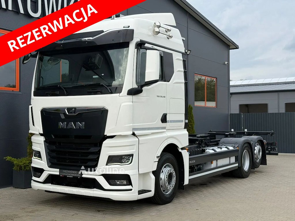 MAN TGX 26.510 vozilo za prevoz kontejnera
