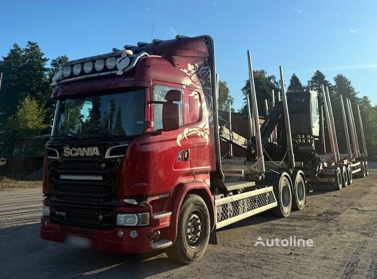 Scania R730 *6x4 *LOGLIFT 108s *OLSBERG *Euro 6 *X-Cab kamion za prevoz drva