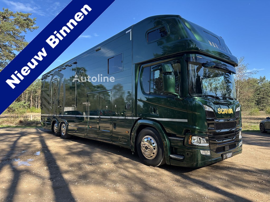 Scania P410 27T ROELOFSEN RR5 6-paards kamion za prevoz konja