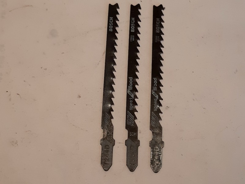 Testerice za ubodnu testeru Bosch - 3 komada