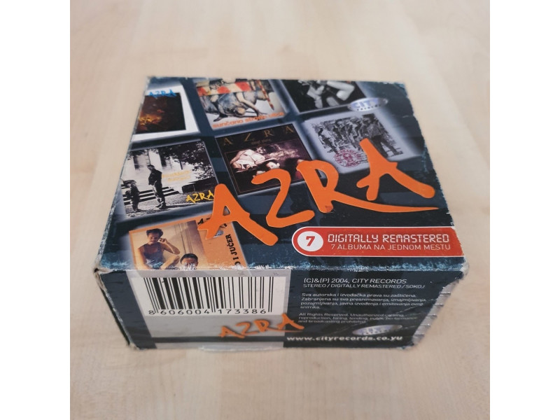 Azra - Neverovatna Kolekcija 7 Albuma - 9 Diskova