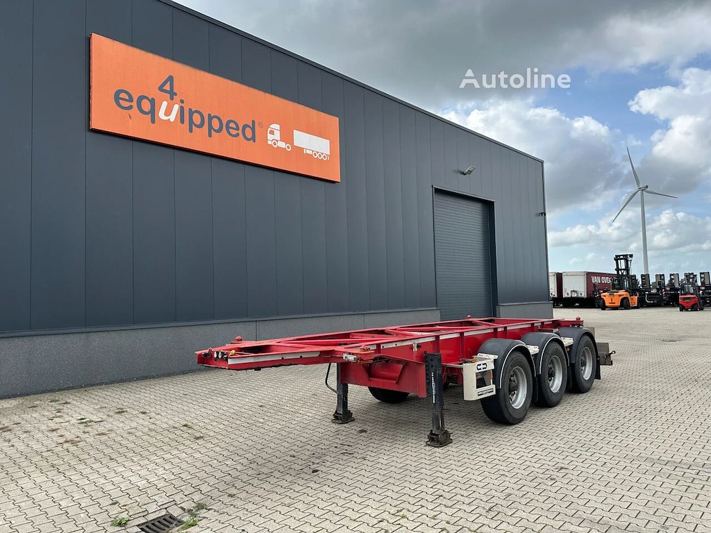 Van Hool 20FT ADR / DISC / ALCOA poluprikolica za prevoz kontejnera
