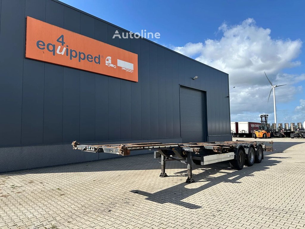 Krone 40FT High Cube Chassis / BPW / drum / NL-chassis / 10x available poluprikolica za prevoz kontejnera