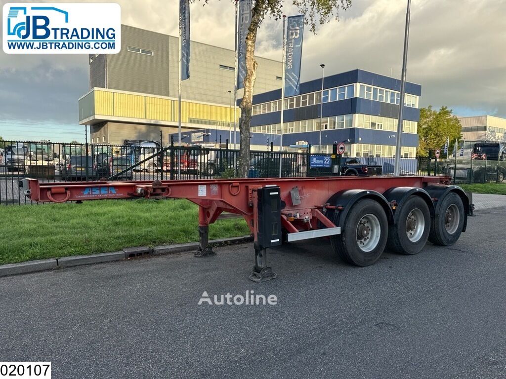 Asca Chassis 20 ft poluprikolica za prevoz kontejnera