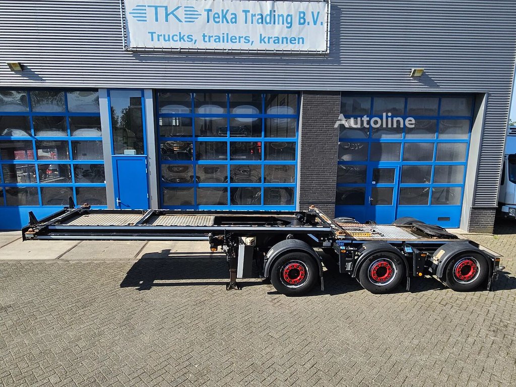 Renders ROC 16.27 LZV Dolly SAF Schijfremmen poluprikolica za prevoz kontejnera