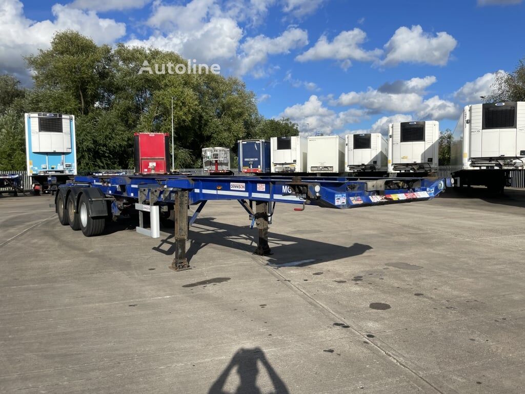 Dennison LOCK AND GO SLIDING SKELETAL TRAILER – 2016 – C431488 poluprikolica za prevoz kontejnera
