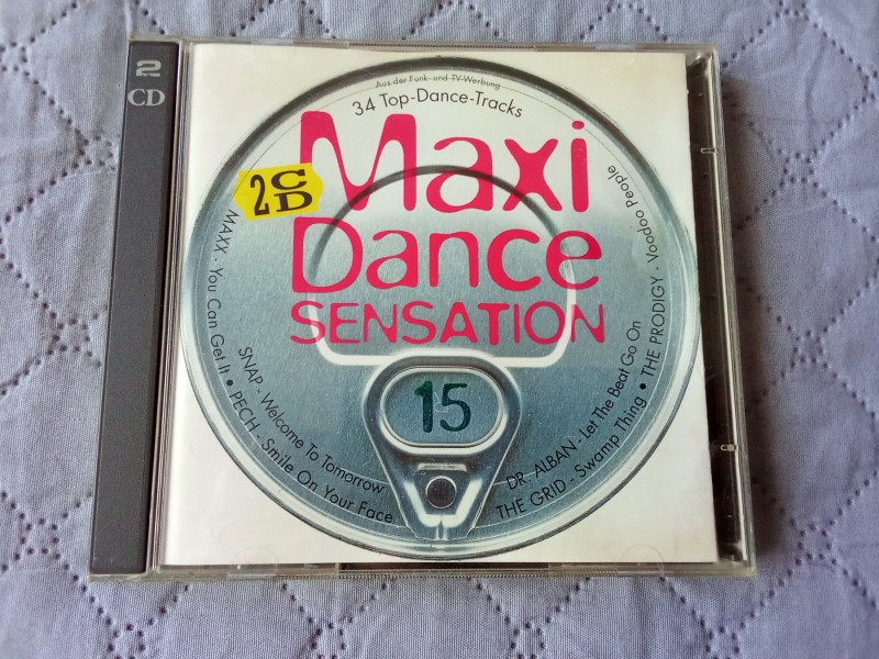 MAXI Dance Sensation - 15 (2 CD)