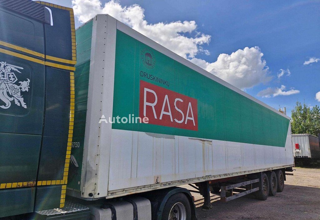 Schmitz Cargobull SKO24 furgon poluprikolica