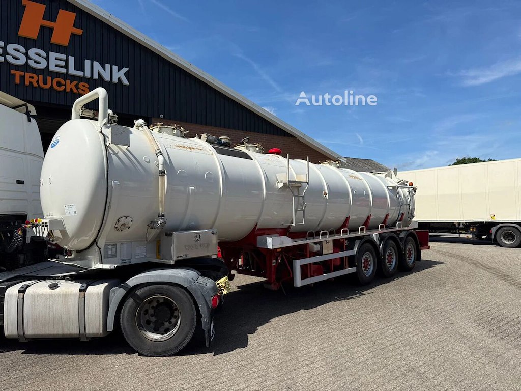 Whale tankers 29.5m3 Pressure ADR Tanker + Perkins self support engine poluprikolica autocisterna