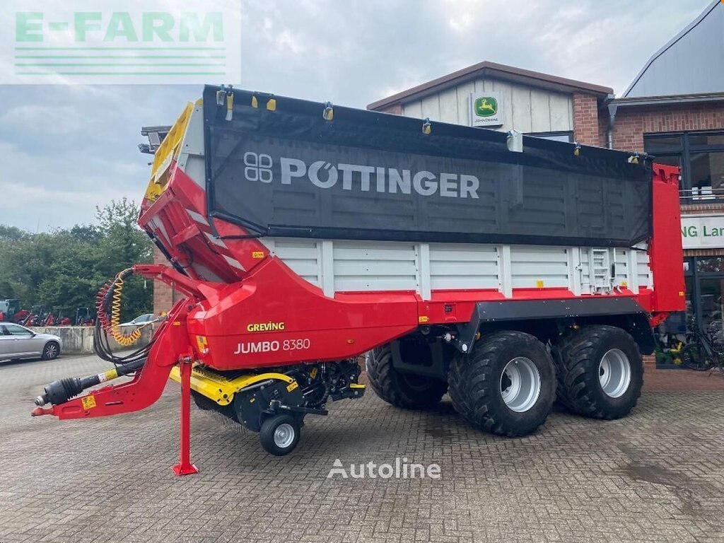 Pöttinger jumbo 8380 cisterna silos