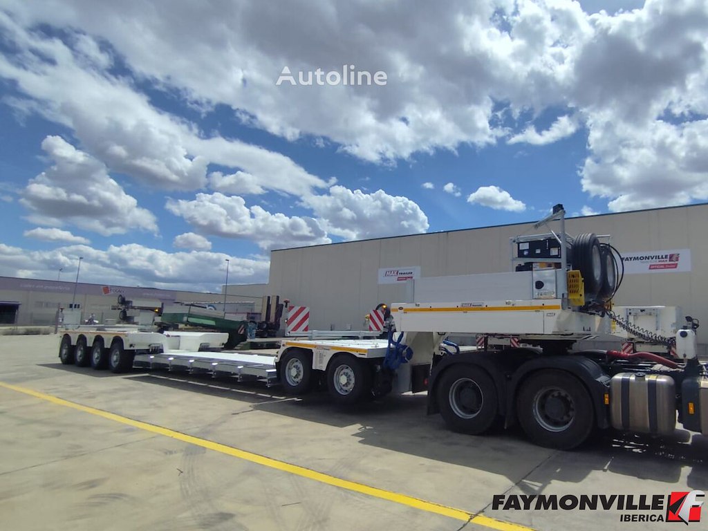 Nova Faymonville MAX710 2+4 Lowbed dolly extensible modularna poluprikolica