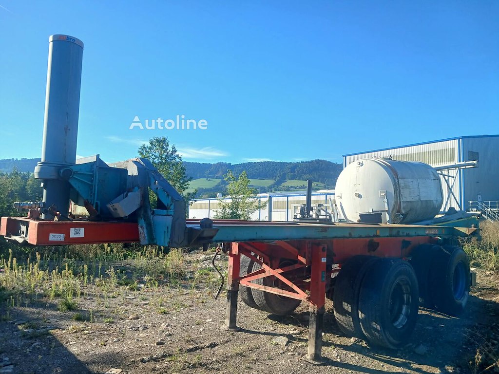 Langendorf SKC 20/25 2A-Kippchassis 20' prikolica za kontejnere