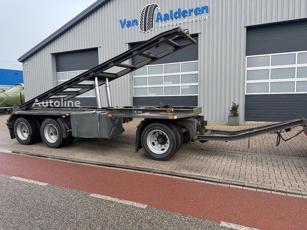 Burg BPA 10 18 Kipper, Full Steel Suspension, Blatt gefedert prikolica za kontejnere