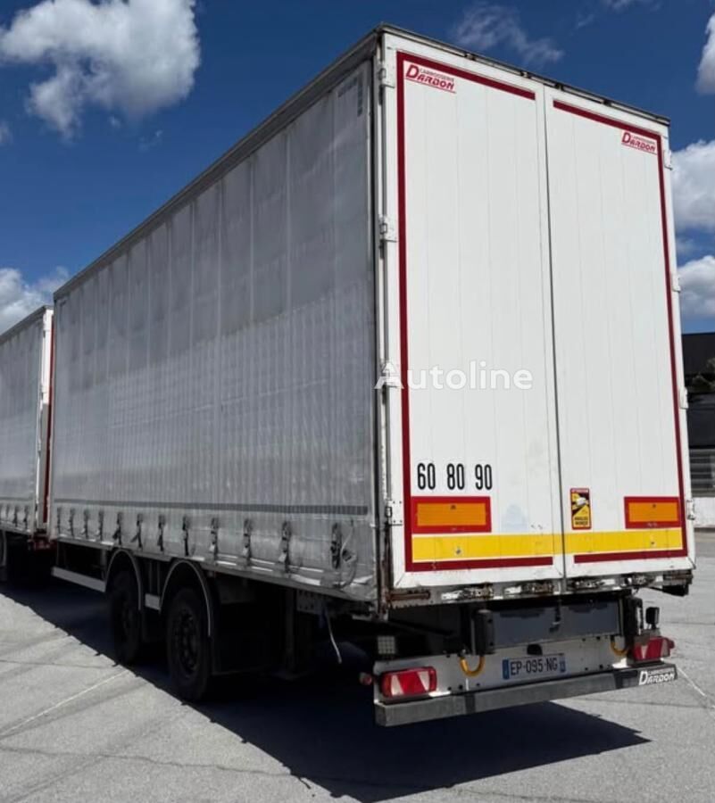Fruehauf 2017/19T COM PASSAGEM DE RAMPAS PARA CAMIÃO prikolica sa kliznom ceradom