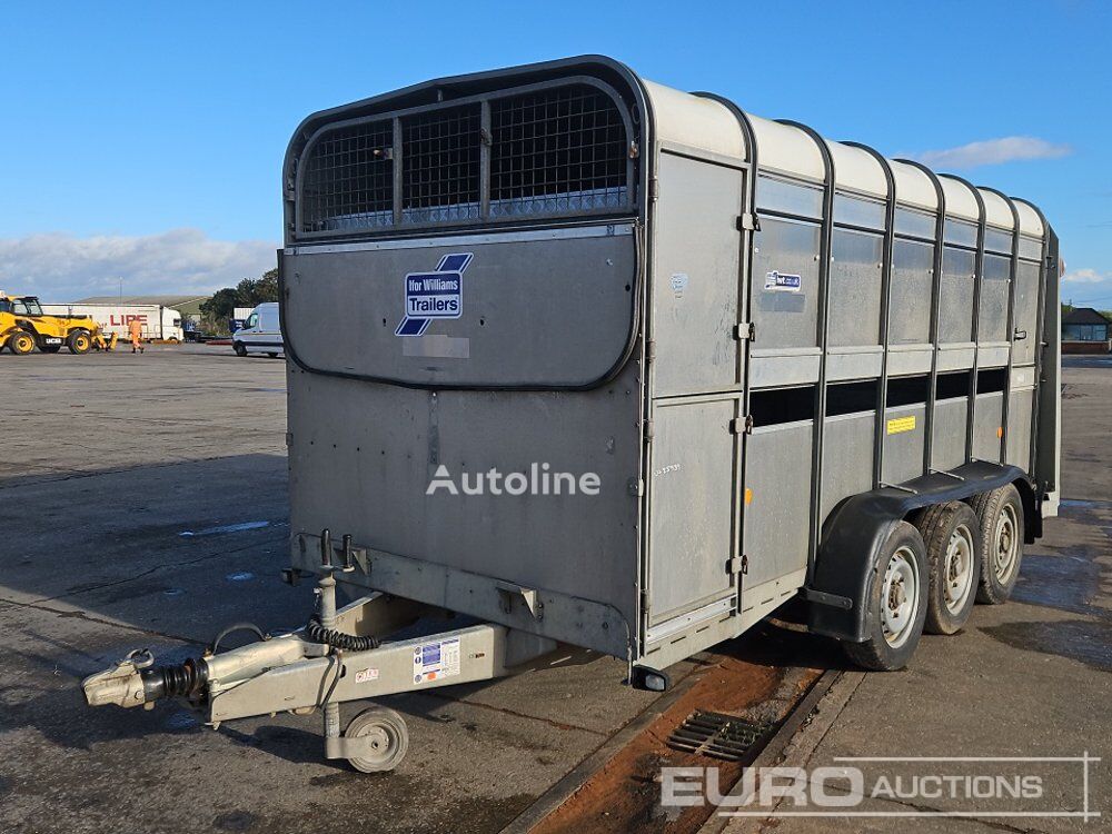 Prodaje se Ifor Williams Trailers 3SB TA510G3 prikolicu za prevoz stoke na aukciji