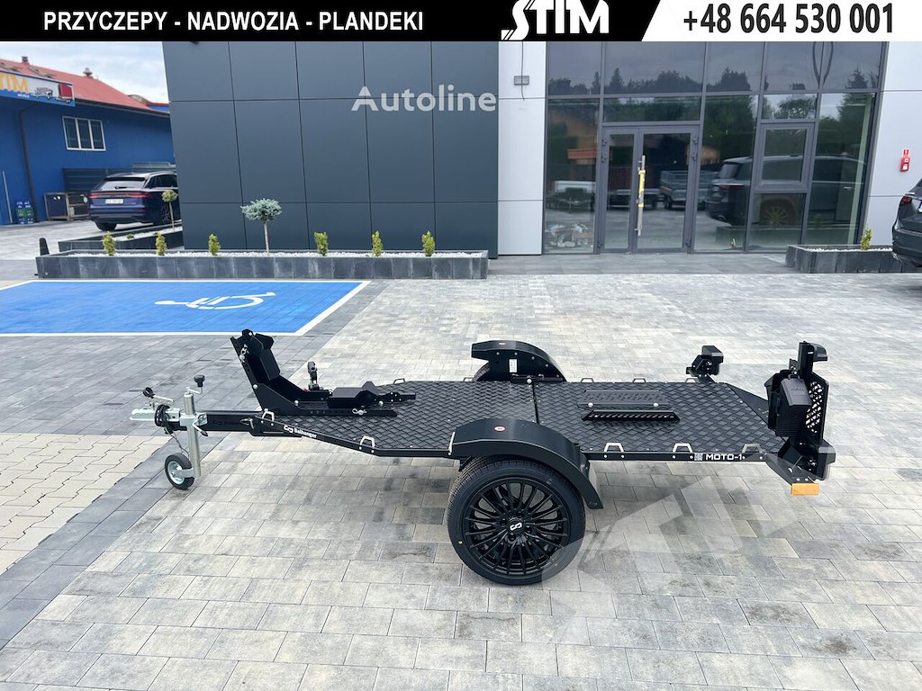 Nova Balhanger MOTO 1 BLACK EDITION prikolica za motocikle