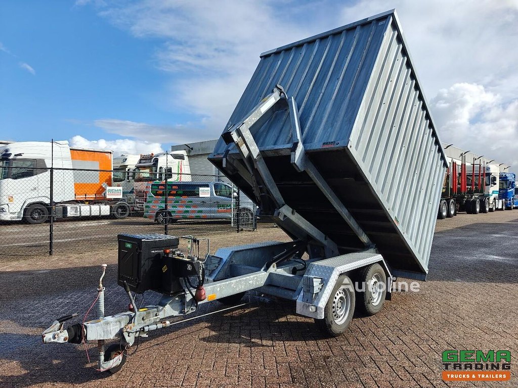 Maytec AR320 2-Axle Trailer - Hooklift System + Enclosed Container + Op multi-lift prikolica
