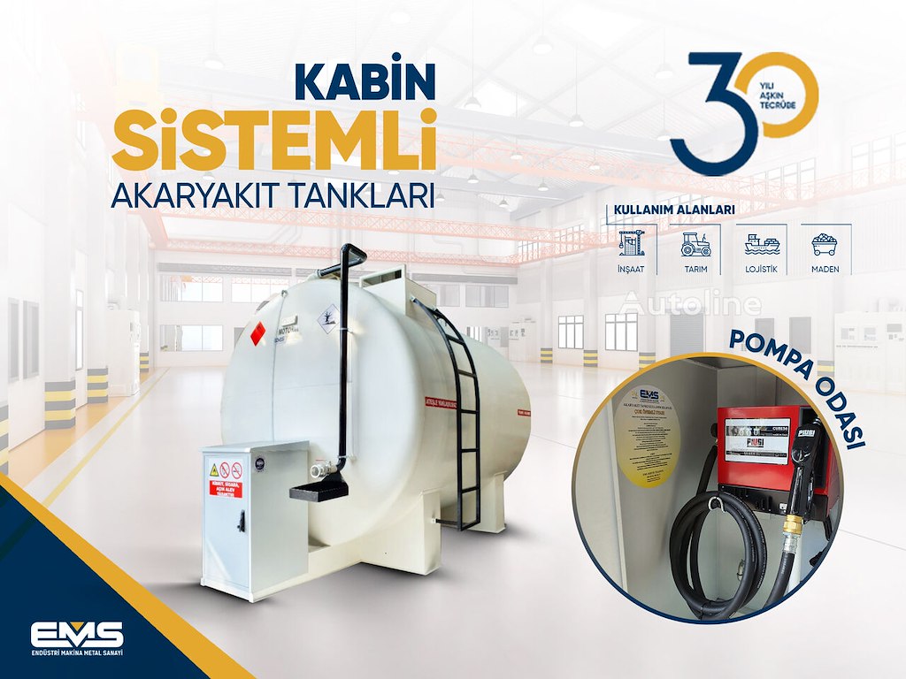 Novi EMS Tanks SHUTTER SYSTEM FUEL TANKS / KEPENK ODA SİSTEMLİ YAKIT TANKI rezervoar za skladistenje goriva