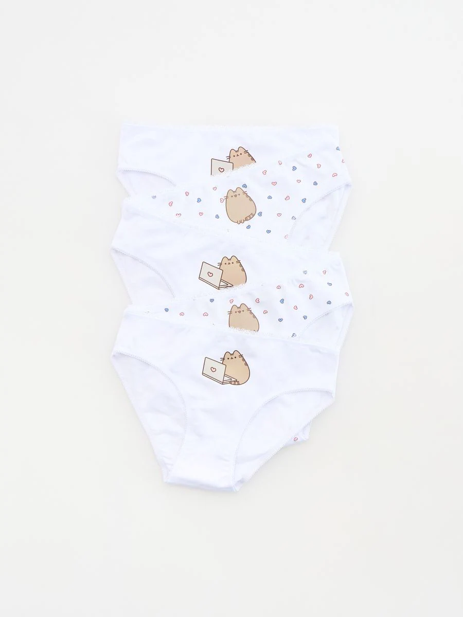 Pamučne gaćice Pusheen 5 pack