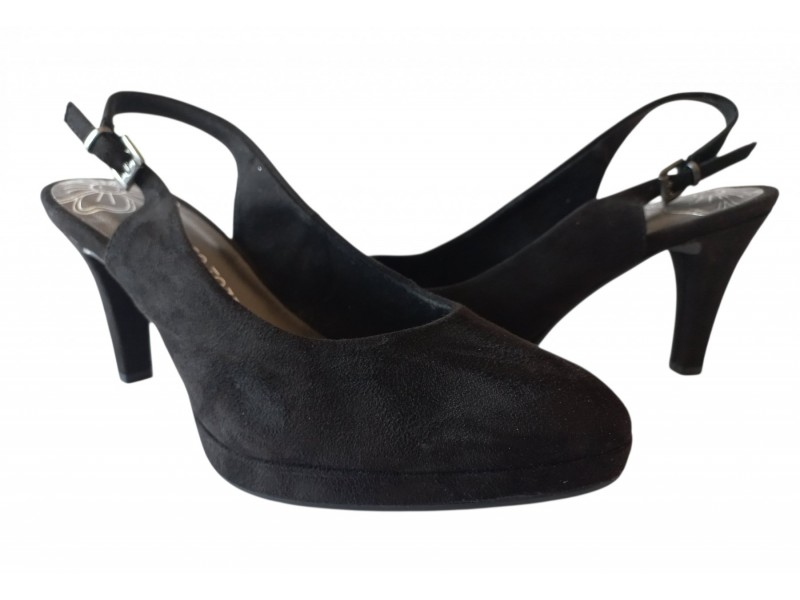 *MARCO TOZZI* ELEGANTNE CRNE SANDALE br.39