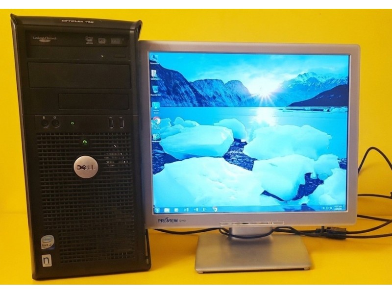 DELL OptiPlex 755 komplet CNC Retro Gaming Dijagnostika