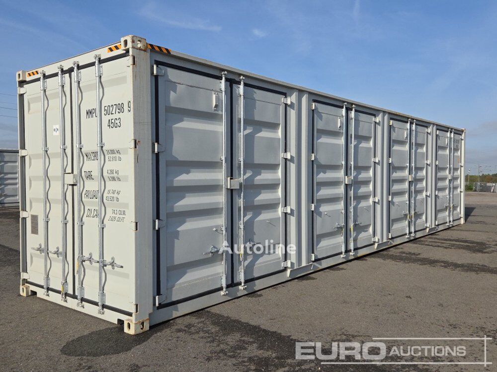 Prodaje se CTN 40HQ Storage Container, One Side Multi-Door, 4 Doors kontejner 40 stopa na aukciji
