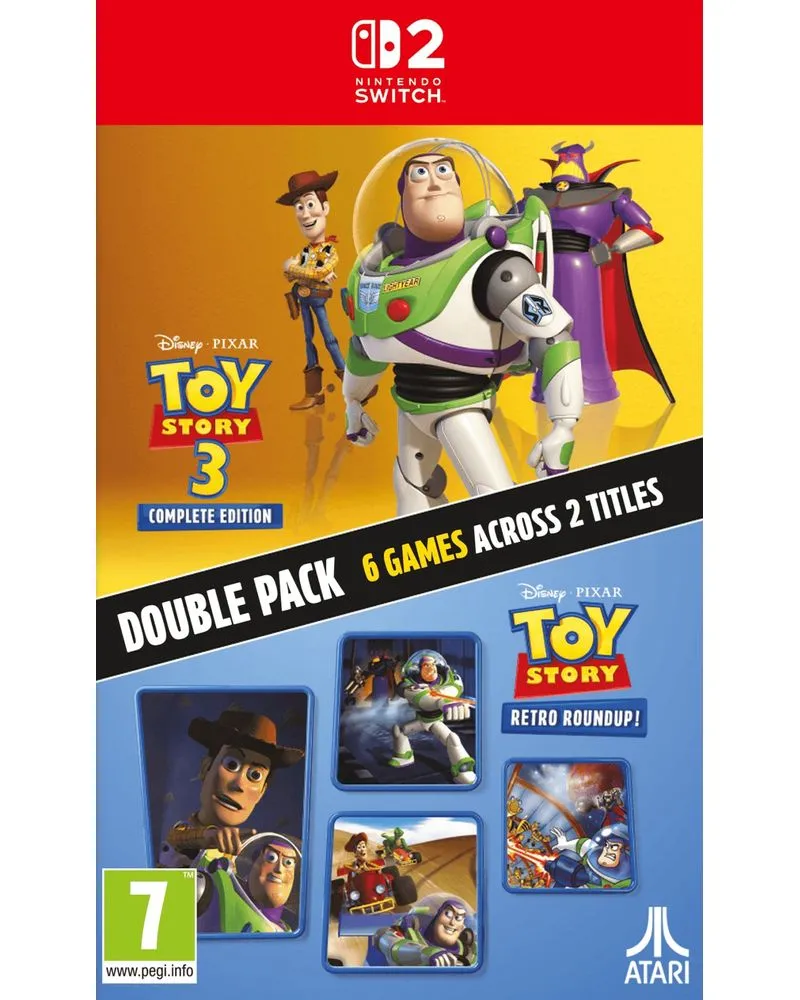Switch 2 Toy Story - Retro Roundup! + Toy Story 3 - Complete Edition - Double Pack