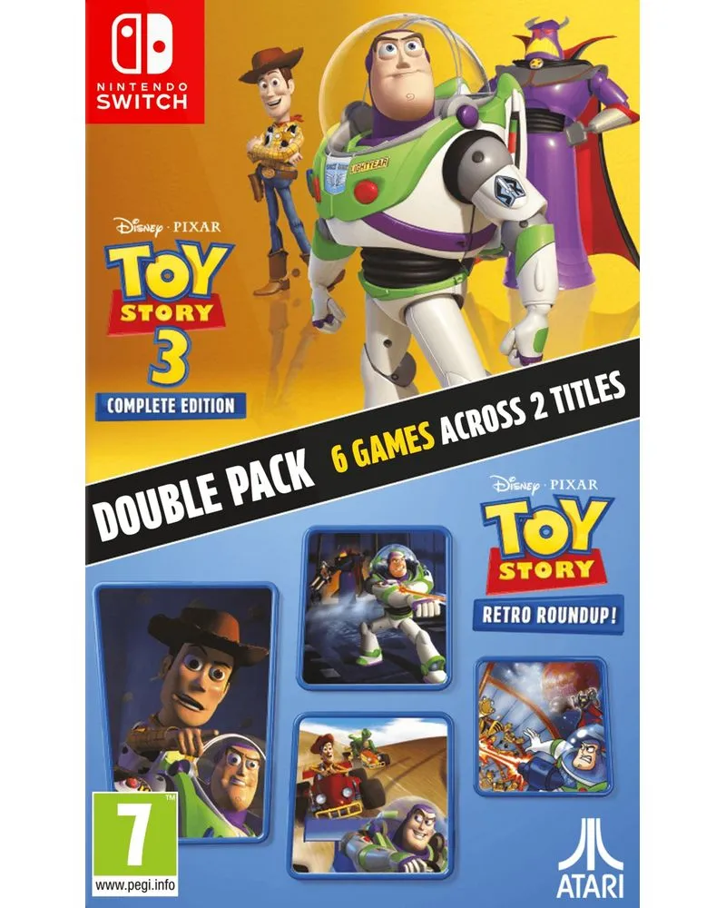 Switch Toy Story - Retro Roundup! + Toy Story 3 - Complete Edition - Double Pack
