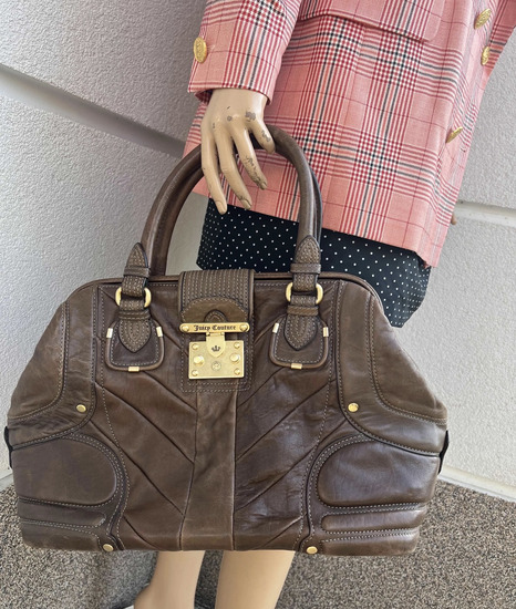 JUICY COUTURE Kožna Torba Tasna ORIGINAL 45x28cm
