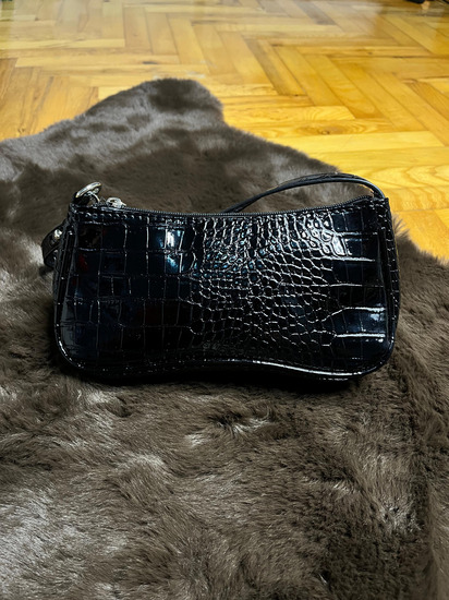 Minimalist croco pattern torba, NOVO