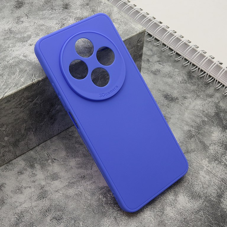 Futrola Soft 3D camera za Xiaomi Redmi 14C 4G/Redmi 17C 4G plava