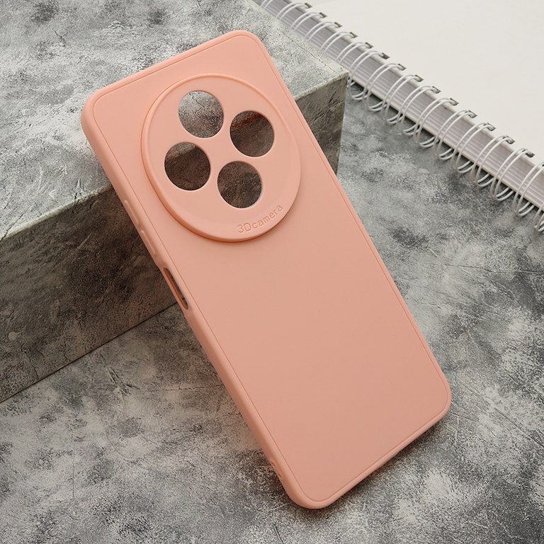 Futrola Soft 3D camera za Xiaomi Redmi 14C 4G/Redmi 17C 4G roze