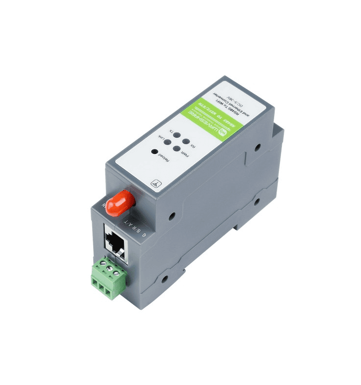 Industrijski konverter RS485 na WIFI/ETH serijski server za DIN šinu, Modbus i MQTT prolaz