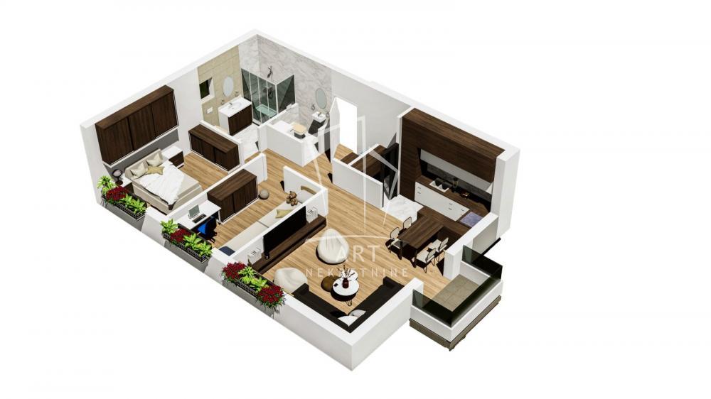 Braće Putniković, Dvoiposoban stan na prodaju, 68m2, 142.000€