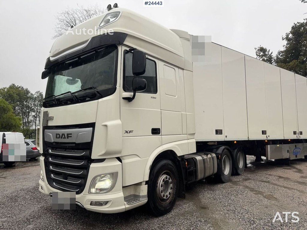 DAF XF530 6x4 Trekkvogn m/ Ekeri skapsemi - kjøl/frys aggregat tegljač + poluprikolica hladnjača