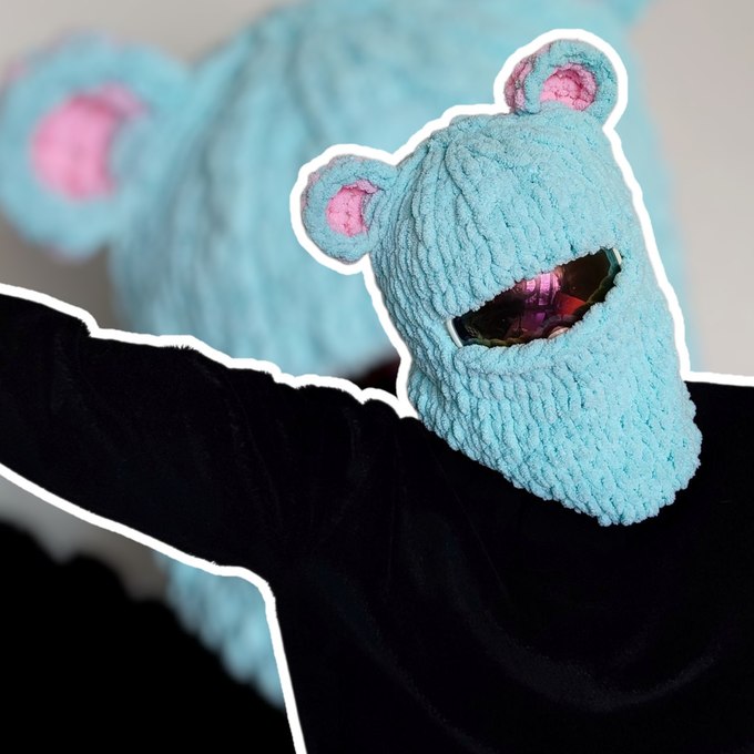 Teddy Ski maska Ski fantomka Ski kapa