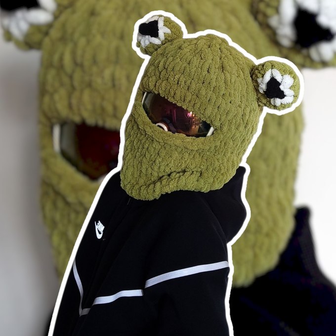 Frog Ski kapa Ski fantomka