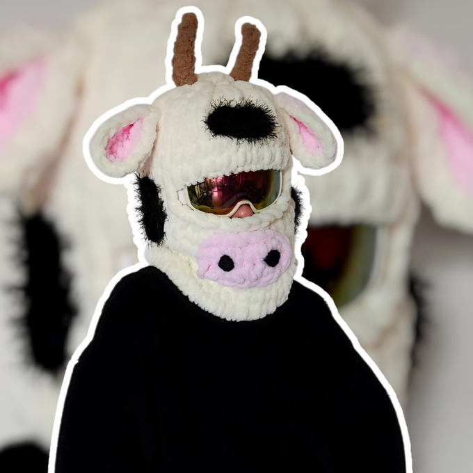 Cow Ski fantomka Ski kapa
