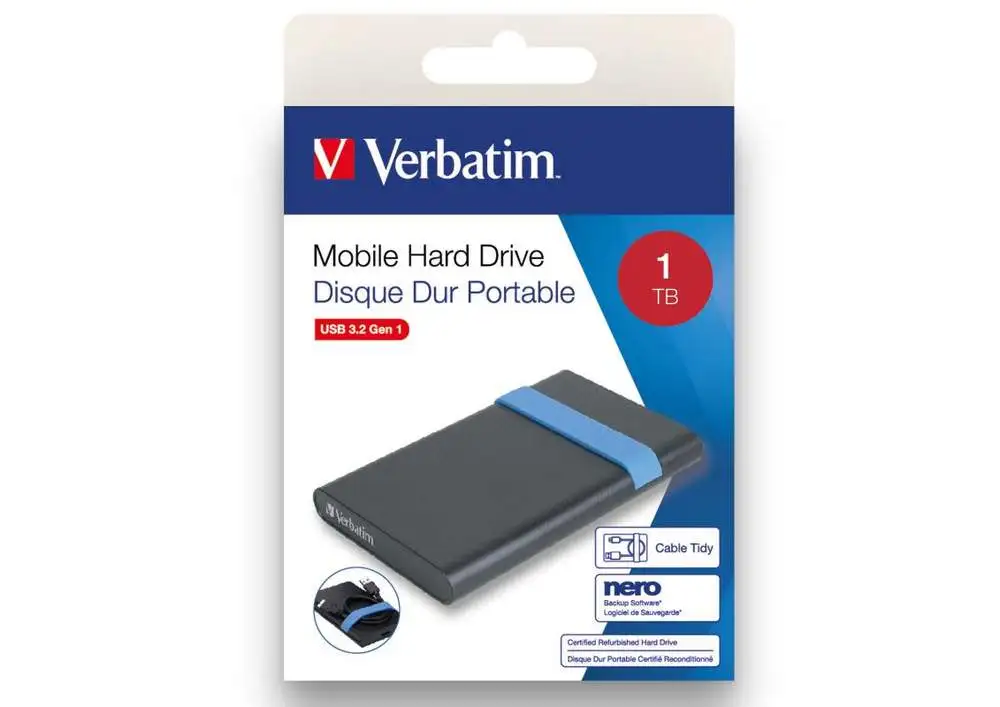 VERBATIM 1TB USB 3.2 53112