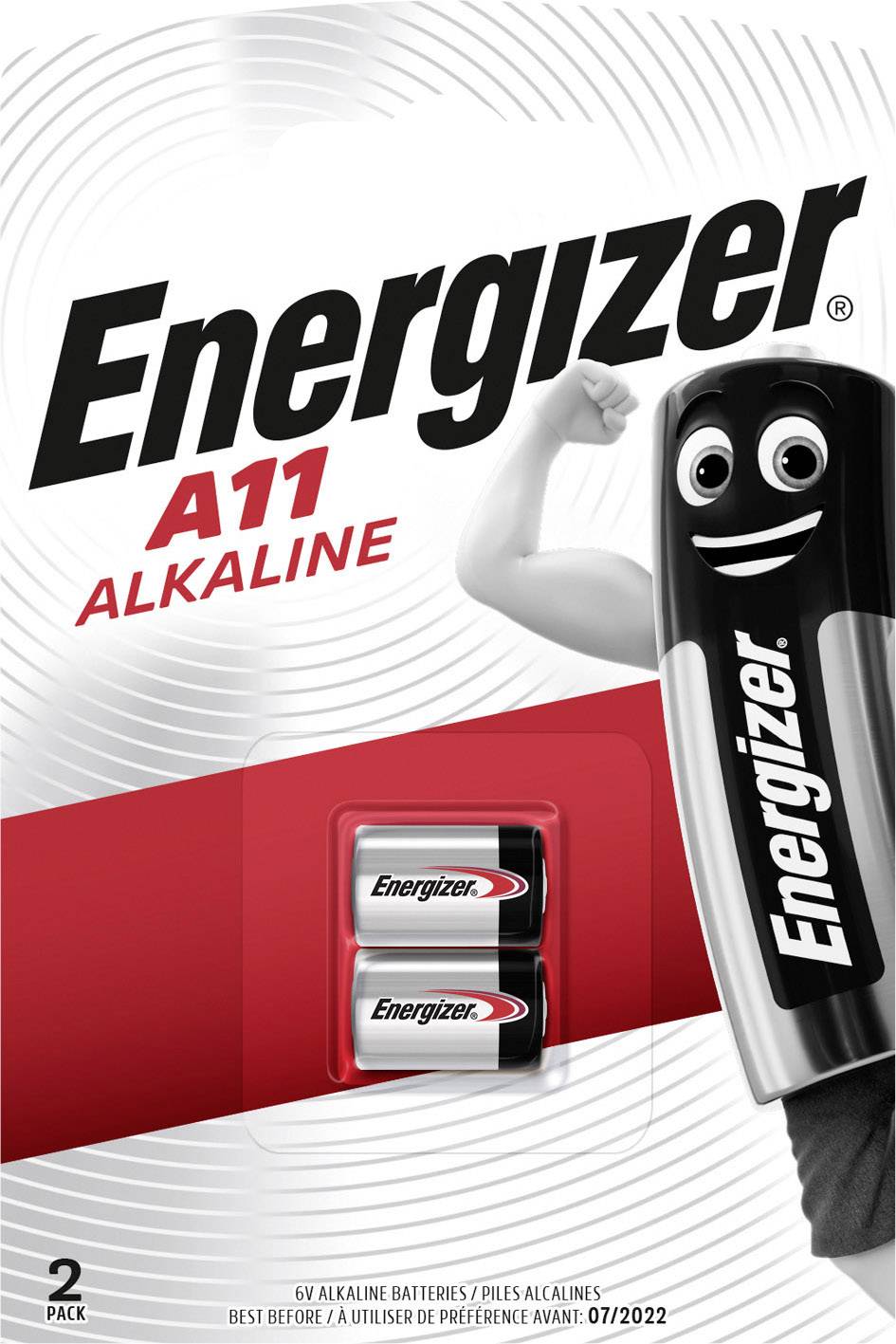 Energizer A11/E11A Alkaline 2er baterija specijalne veličine alkalna 6 V 38 mAh 11 A