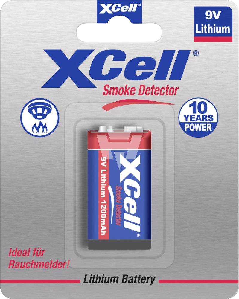 XCell 9 V blok baterija litijumska 1200 mAh