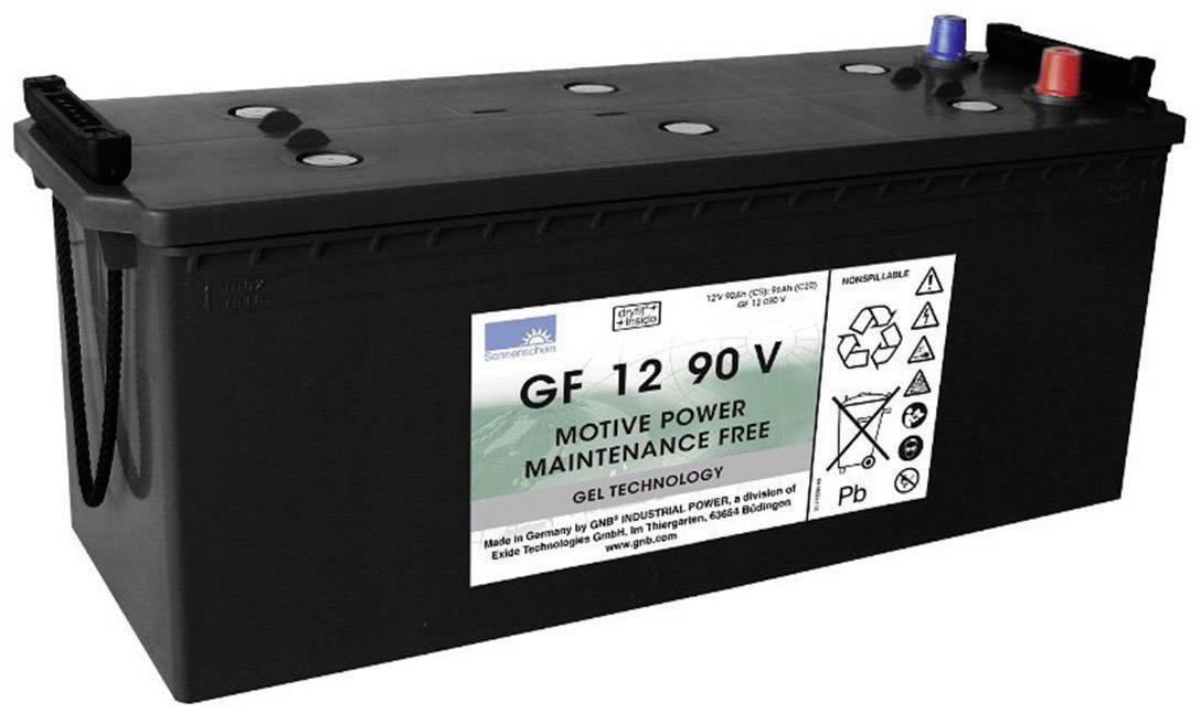 GNB GF 12 090 V olovni akumulator olovni gel 12 V 90 Ah