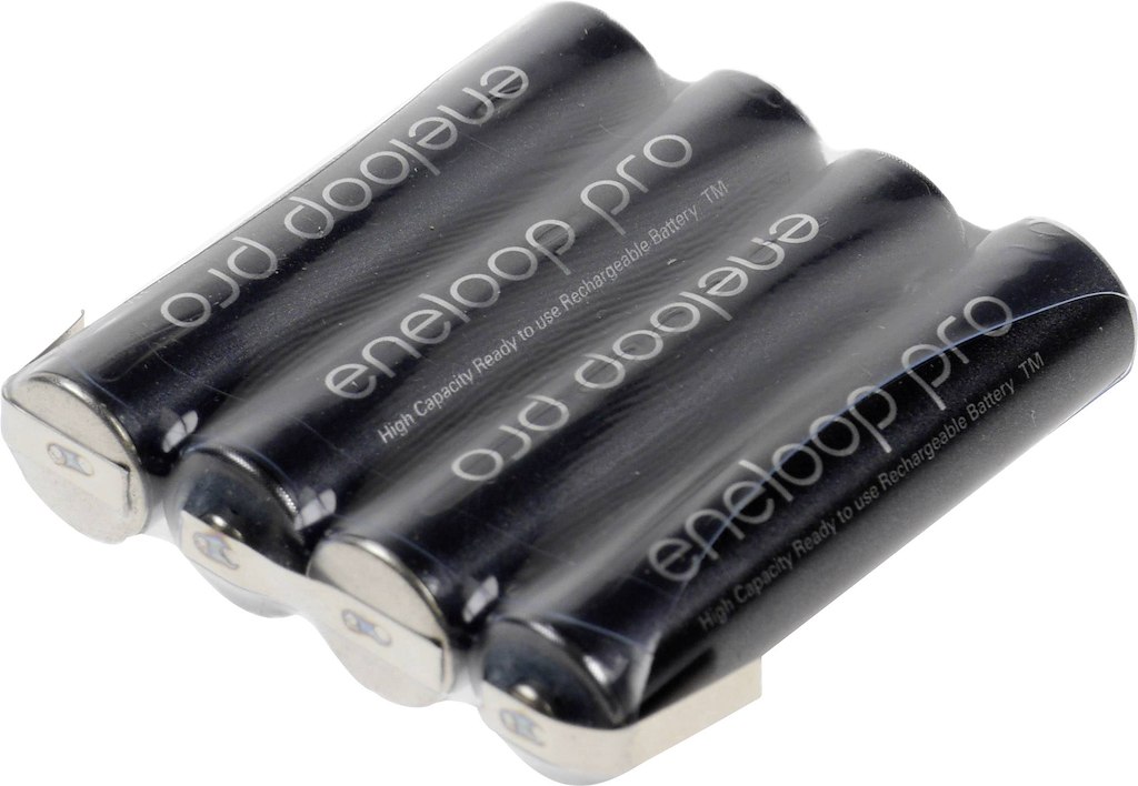 Sanyo eneloop Pro akumulatorski paket NiMH 4,8 V 900 mAh AAA (Micro)